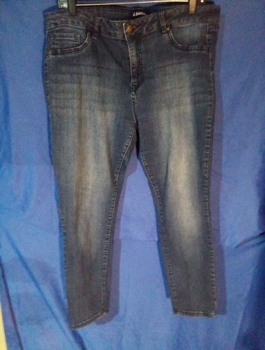 d,jeans Size 16p Cotton/Rayon Stretchy Jeans Inseam 25" Stretchy Waist ...