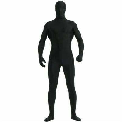 Partysuit Costume Invisible Morph Set Adult Full Body Spandex Jumpsuit ...