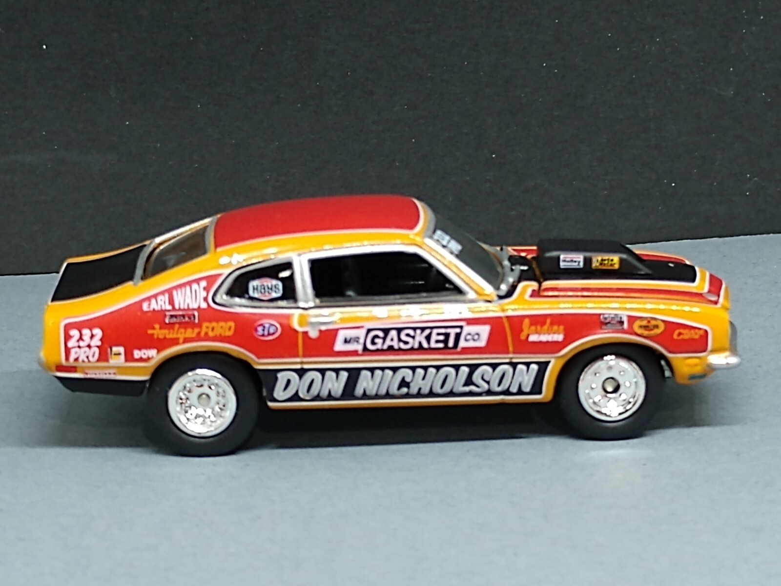 1970 FORD MAVERICK DYNO DON NICHOLSON COLLECTIBLE 1/64 SCALE LIMITED ...