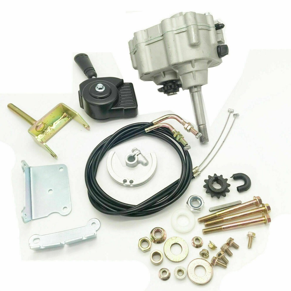 Universal Go Kart Forward Reverse Gear Box Fits 3/4" TAV2 30 40 41 12T ...