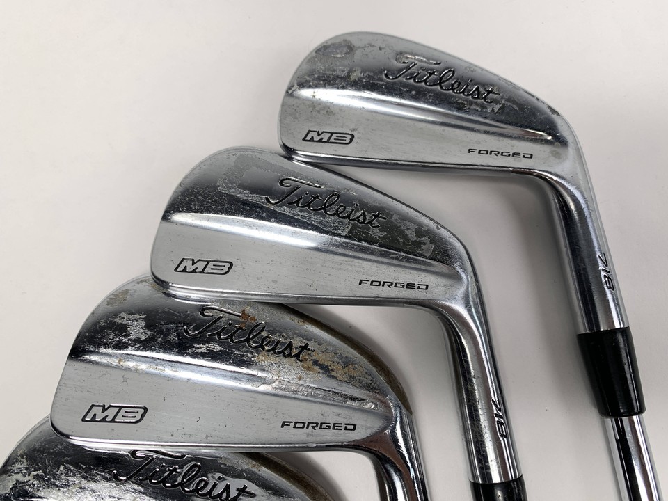 Titleist 718 MB Iron Set 4-9 NS Pro Modus 3 Tour 125 Extra Stiff Steel ...