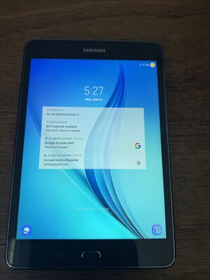 Samsung Galaxy Tab A SM-T350 16gb, Wi-Fi, 8 in - Black Mocha | eBay