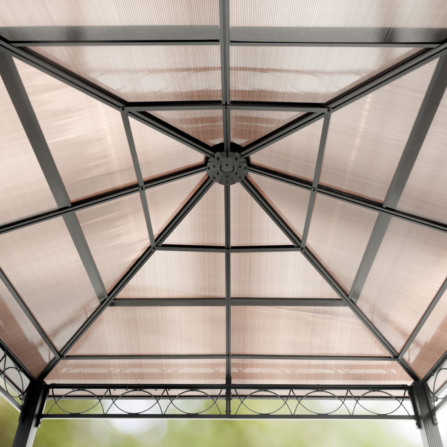 Replacement roof panels for Garden Gazebo Rendezvous Deluxe cover ...