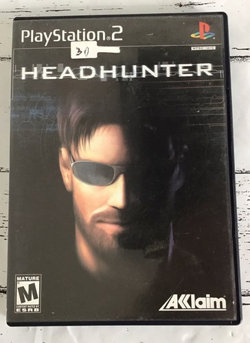 Headhunter PS2 Playstation 2 AD Complete CIB - (See Pics) 21481233114 ...