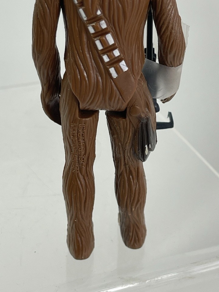 Vintage Original Star Wars Chewbacca 12 Back Kenner 1977 open bubble ...
