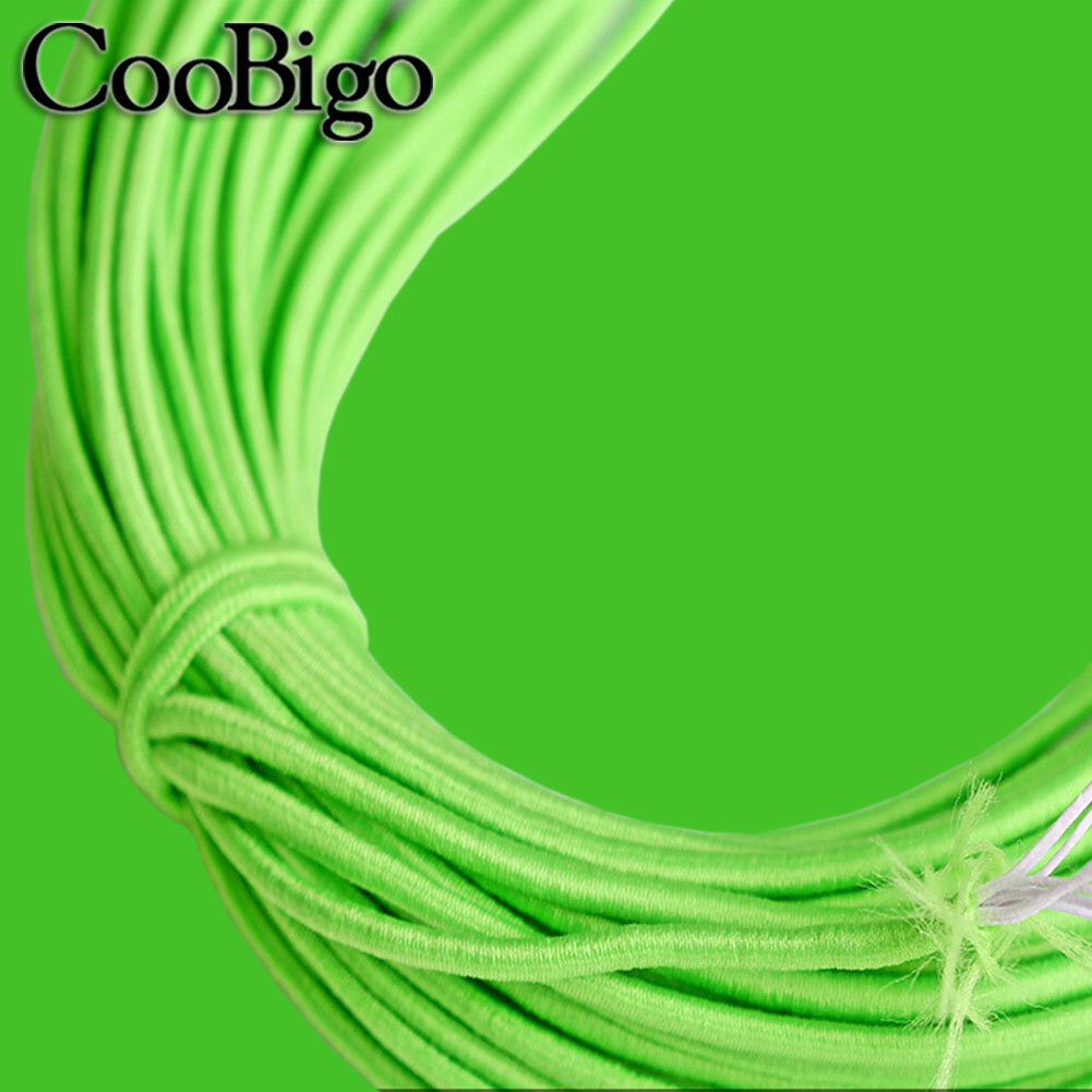 Dia.1~3mm Elastic Round Cord Stretch Rope Beading String Rubber Band ...