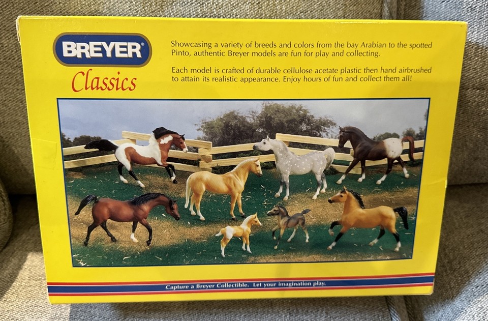 BNIB Vintage 1997 No. 635 Bay Arabian Horse Reeves International BREYER ...
