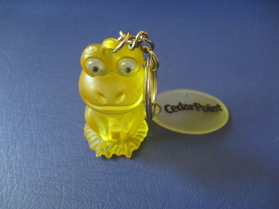 Cedar Point Googly Eyes Frog Keychain * | eBay