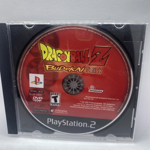 Dragon Ball Z BUDOKAI (Sony PlayStation 2 PS2 2002) - Clean Disc Only ...