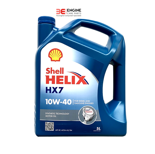 SHELL HELIX HX7 10W-40 SEMI SYNTHETIC ENGINE OIL ACEA A3 B4 API SP 5L ...