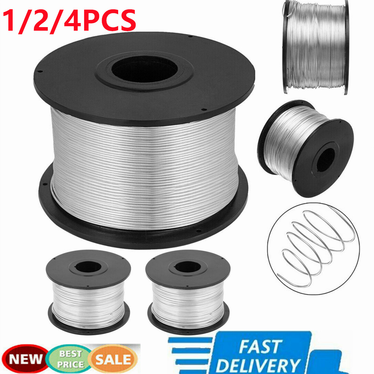 Beer Tie Mophorn Rebar Tie Wire Coil 45 Rolls, Rebar Tie Tool 0.8mm ...