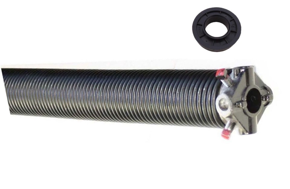 .218 x 2" x 22" LEFT Wind Garage Door Torsion Spring w/wo Winding Bars ...