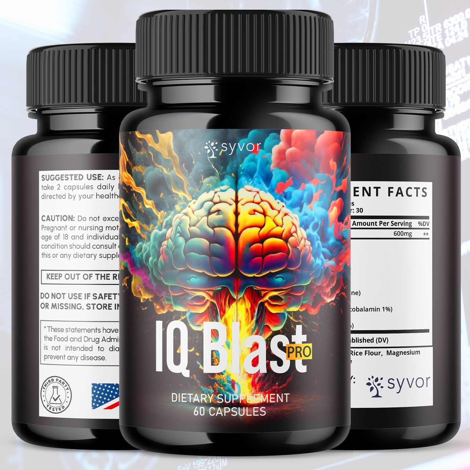 IQ Blast Pro Brain Supplement - Enhance Cognitive Function and Clarity ...