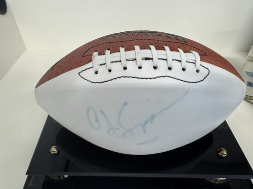 OJ Simpson Signed HOF Football FULL SIGNATURE | eBay