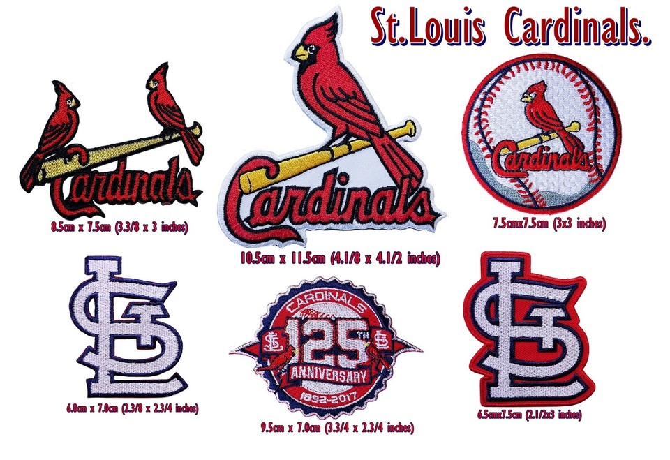 St. Louis Cardinals Baseball⚾ Patches Iron,Sew(Select options) Thai by ...