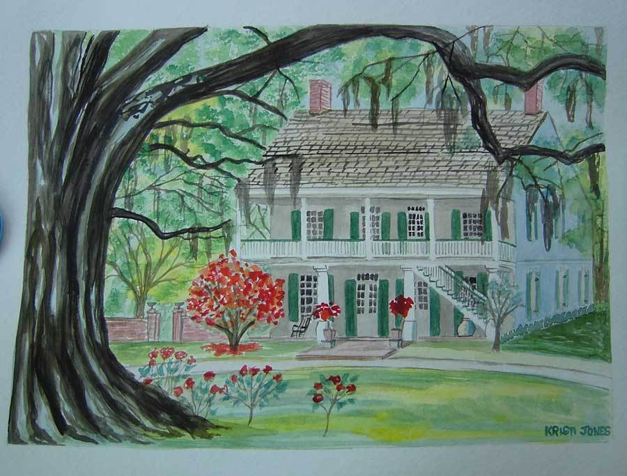 Plantation Home Paintings
