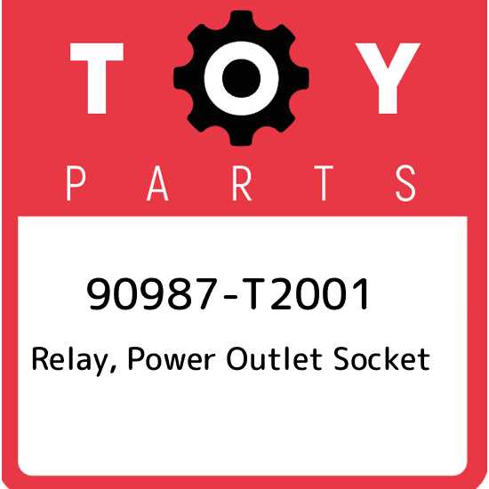Toyota Genuine OEM 90987-t2001 Relay 90987T2001 for sale online | eBay