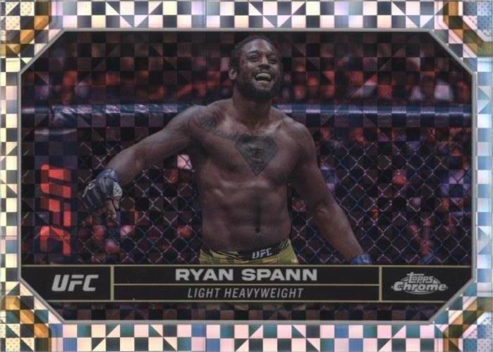 2024 Topps Chrome UFC - Ryan Spann #171 X-Fractor for sale online | eBay