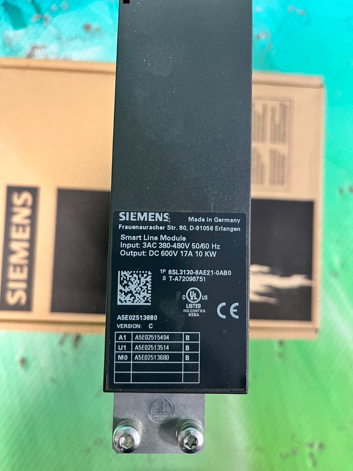Siemens 6SL3130-6AE21-0AB0. (UK And EU Buyers Read) | eBay UK