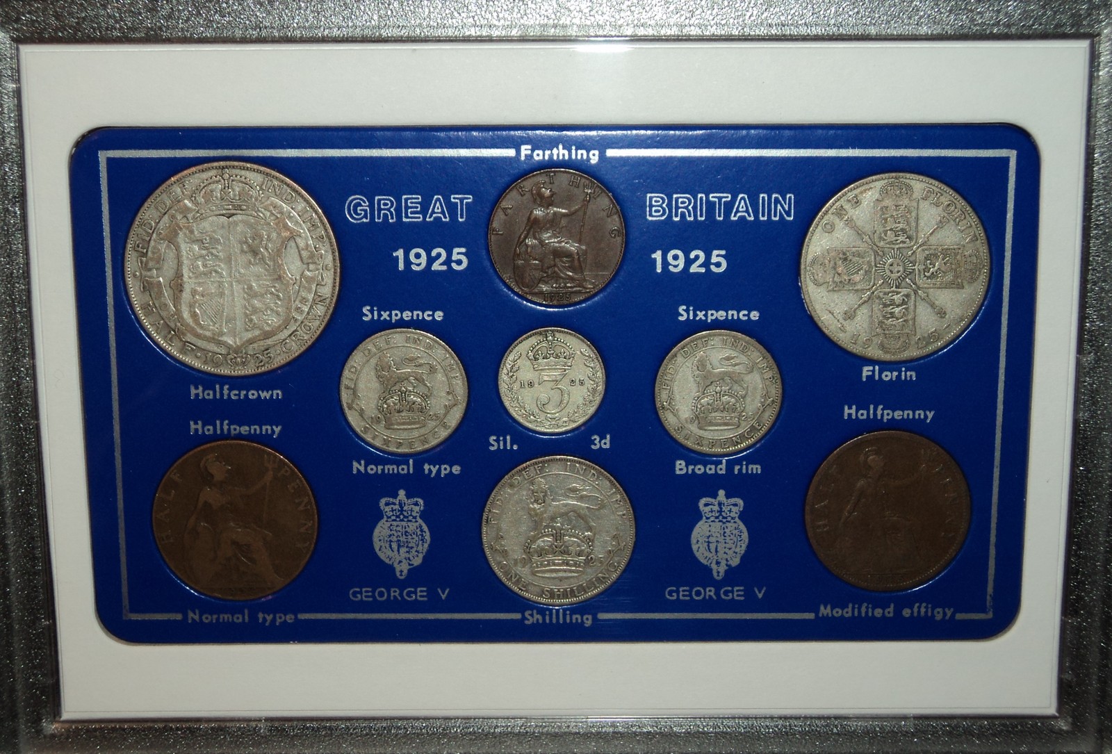 1925 Vintage British Coin Gift Set (Retro | Grelly UK