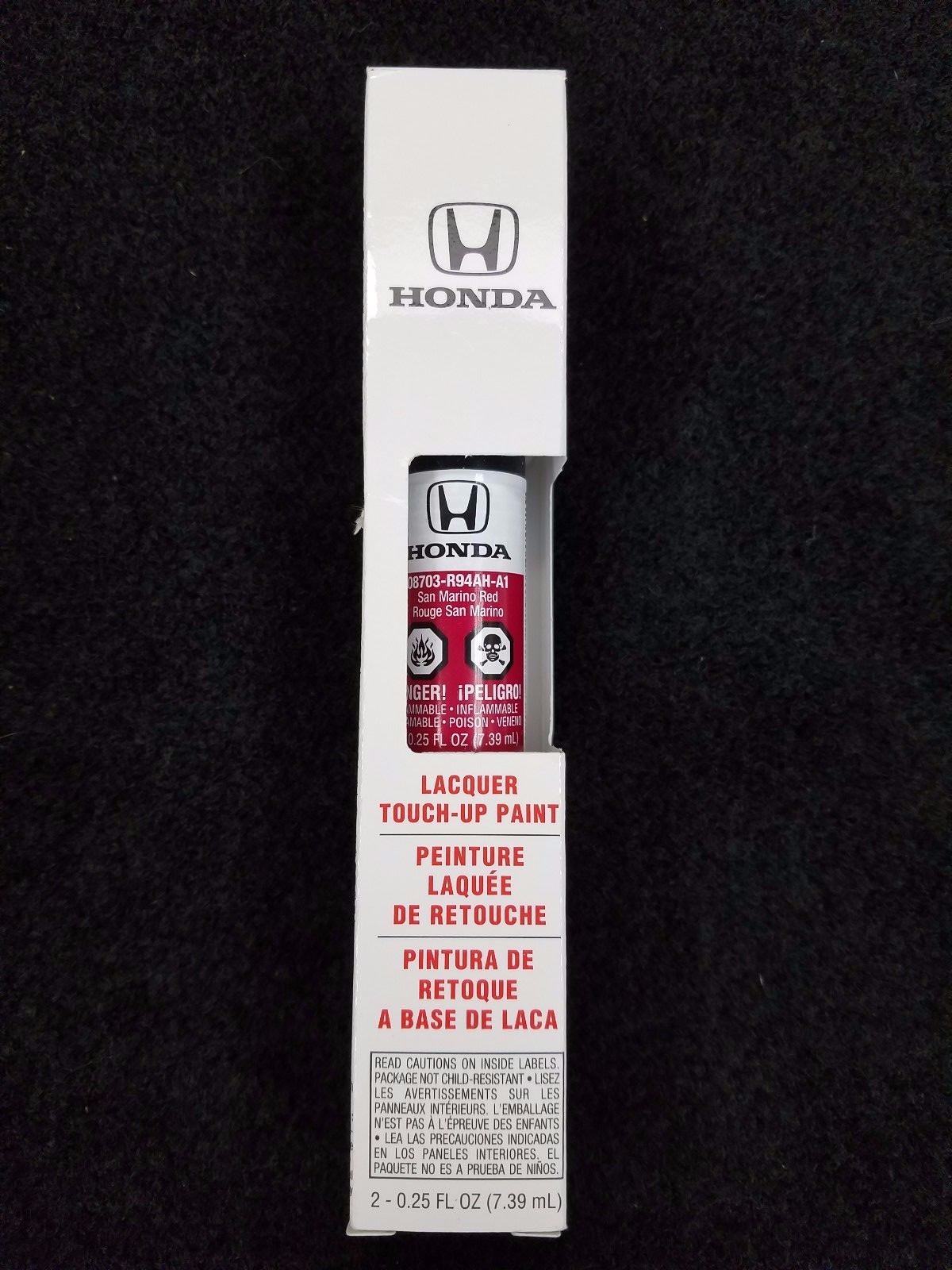 NEW GENUINE HONDA TOUCH UP PAINT PEN R94AH SAN MARINO RED 08703-R94-ES ...