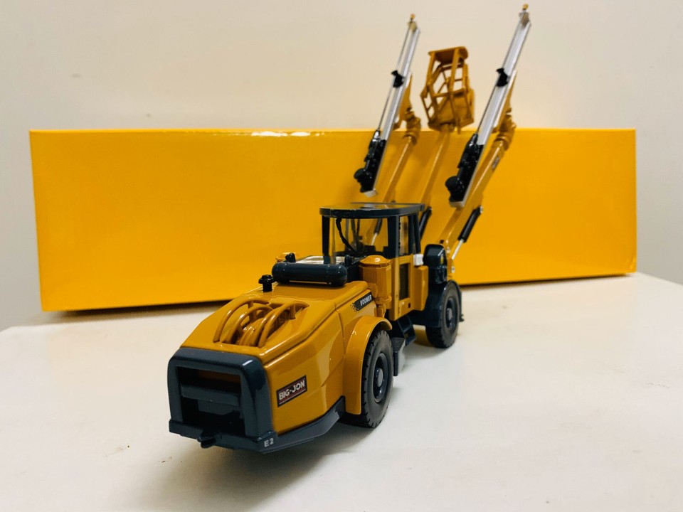 RARE!! BIG JON Boomer E2 Rock Drilling Rig 1:50 Scale Die-Cast Model ...