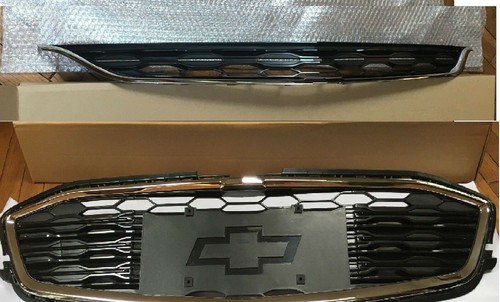 Upper + Center Front Grille for 2016-2018 Chevrolet Malibu (84159846 ...