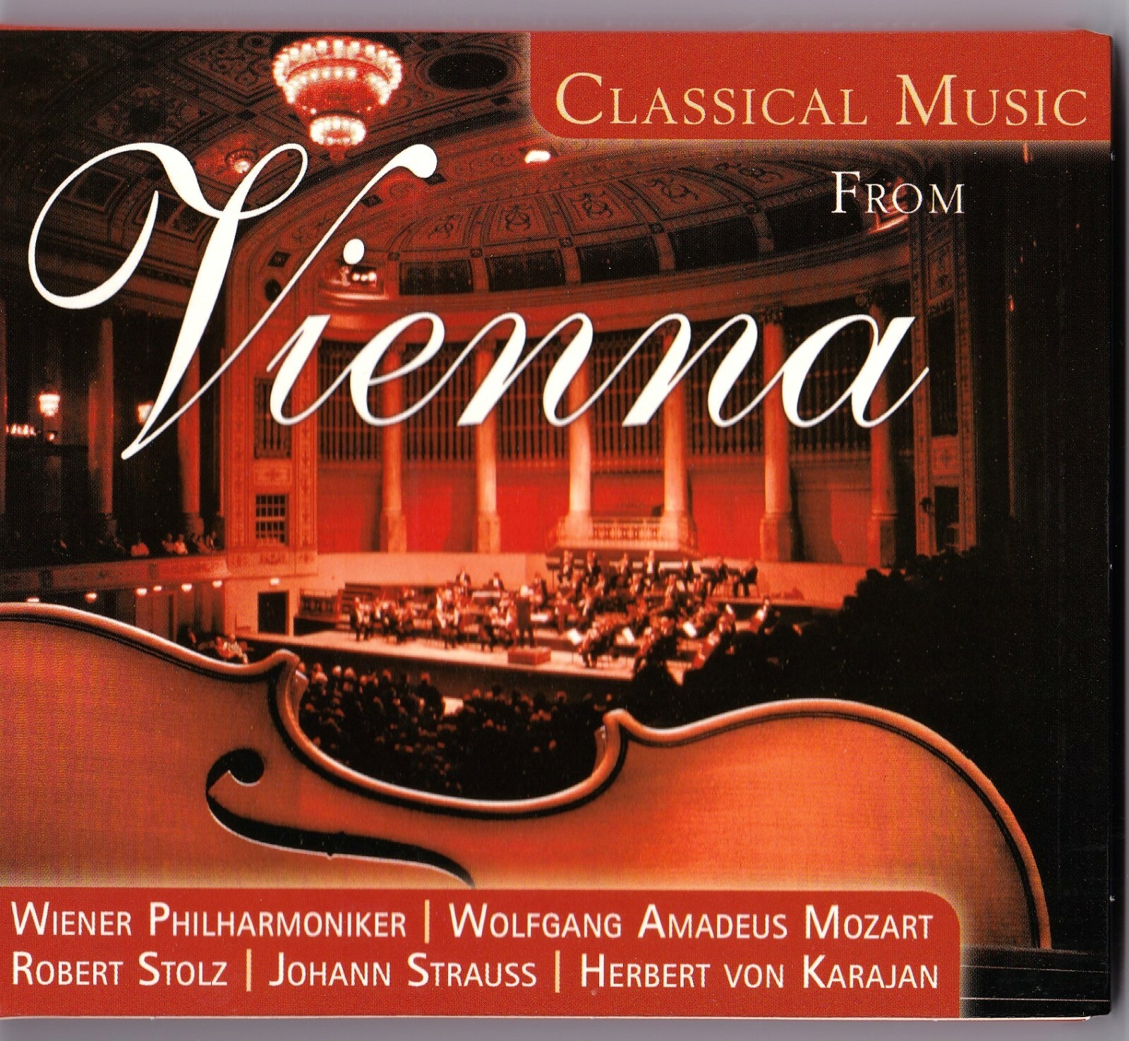 CLASSICAL MUSIC FROM VIENNA Strauss Mozart Vienna Philharmonic NEW CD ...