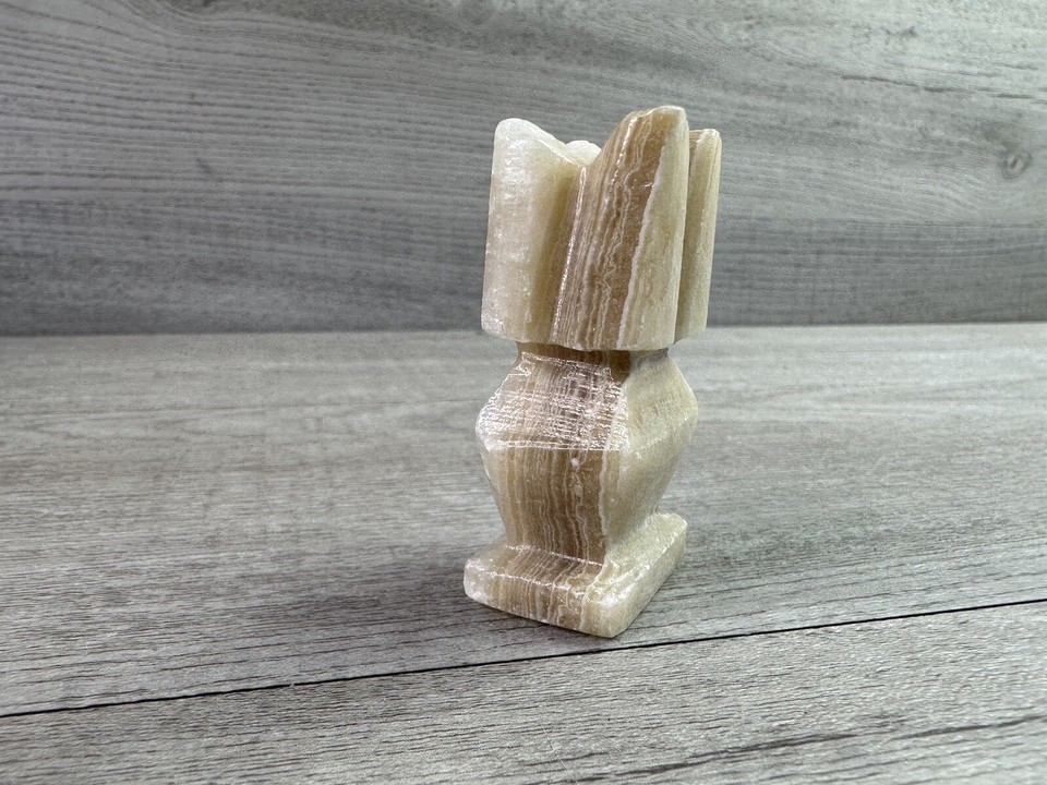 Lt. Brown White Marble / Onyx Stone Replacement Rook Chess Piece | eBay