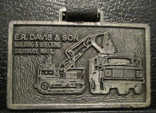 E. R. Davis & Son Building & Wrecking MA Crawler Loader & Dump Truck ...