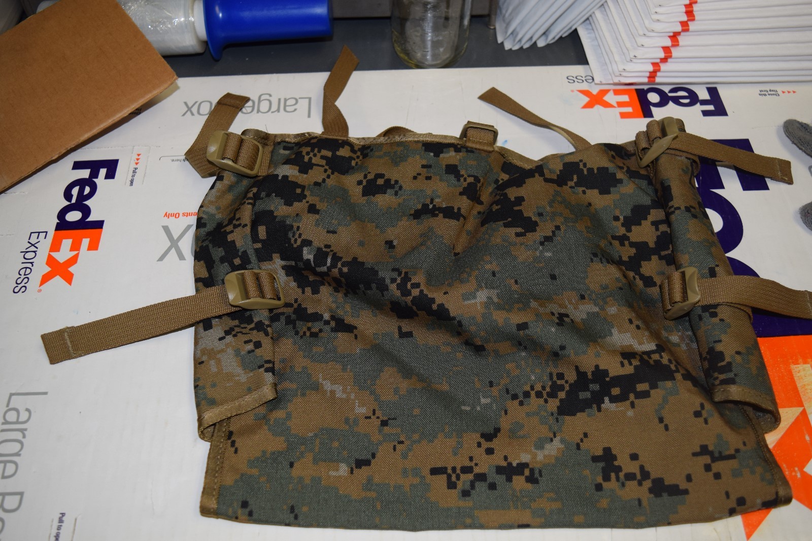 *USMC Marine Corps radio pouch MARPAT woodland camo new unused gen 2 ...