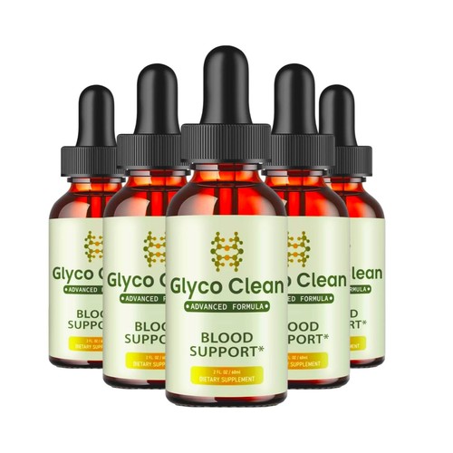 (5 Pack) Glyco Clean Drops - GlycoClean Blood Drops for Healthy Blood ...
