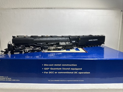 Ho Scale Lionel Union Pacific UP Challenger 4-6-6-4 #3708 W/ DCC Sound ...