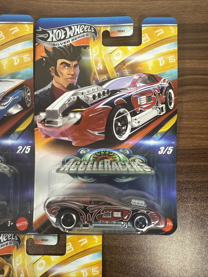 ACCELERACERS 2025 Hot Wheels SILVER SERIES Set 1- 5 | eBay