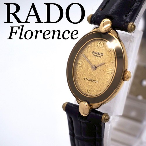 698 [Good Condition] RADO Watch Florence Ladies Oval Gold | eBay UK