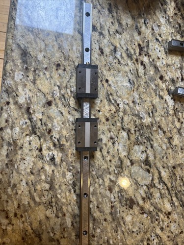 THK SSR15 Linear Ball Bearing Block Carriage Slides (pair) on 400mm ...