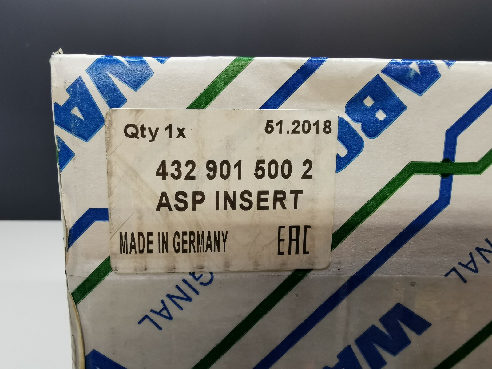 Cartouche de dessicateur, système d'air comprimé WABCO 4329012512 | eBay