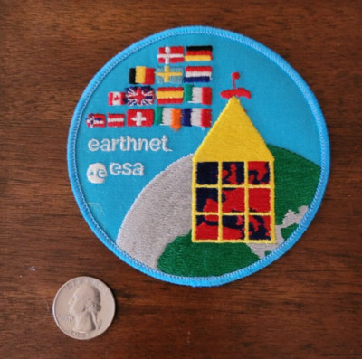 RARE Original ESA EARTHNET MULTINATIONAL PATCH | eBay