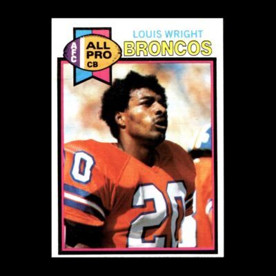Louis Wright 1979 Topps Denver Broncos #340 R310I 1 | eBay