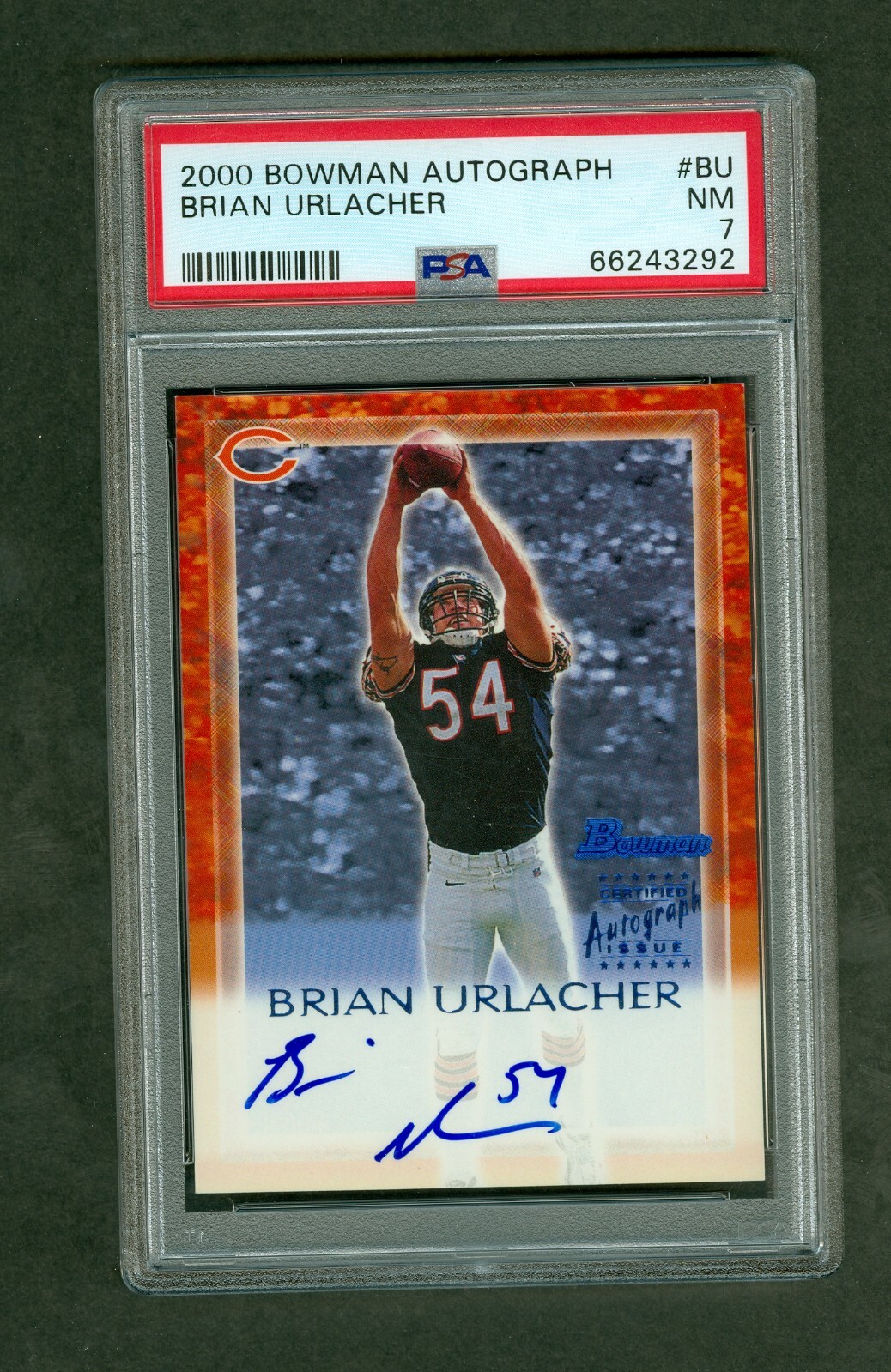 Brian Urlacher Autographed Memorabilia | Signed Photo, Jersey ...