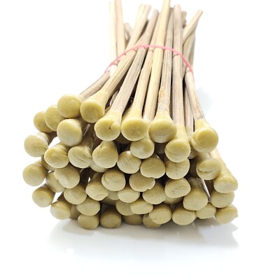 gemstones cutting & faceting 25 Piece Wooden Dop Sticks With Epoxy Wax ...