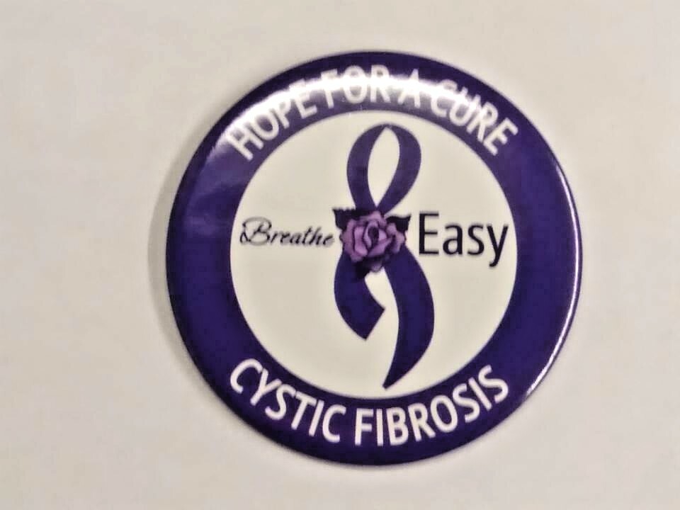 Purple Cystic Fibrosis Logo