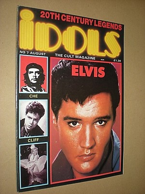 IDOLS. 20th CENTURY LEGENDS. FILM TV & MUSIC MAGAZINE. No.7. AUG 1988 ...
