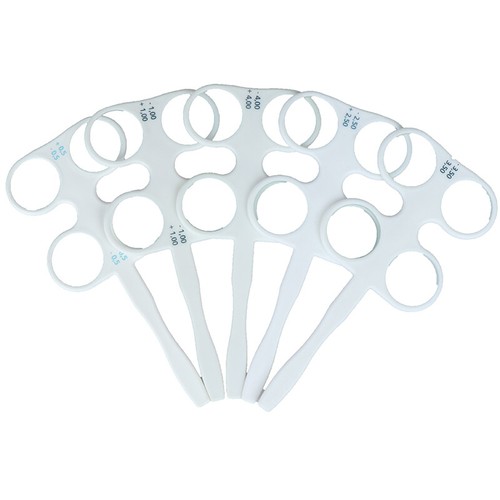 ±0.50D to ±4.50D Optical Flipper Optometry Plastic Flip Lens ...