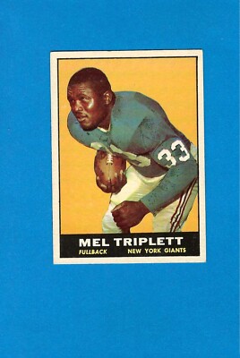 1961 TOPPS #86 Mel Triplett Giants Near MINT | eBay