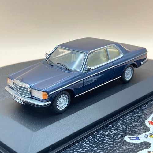 Minichamps 1/43 Mercedes-Benz 230 CE blue Coupe W123 1976 3403 Diecast ...