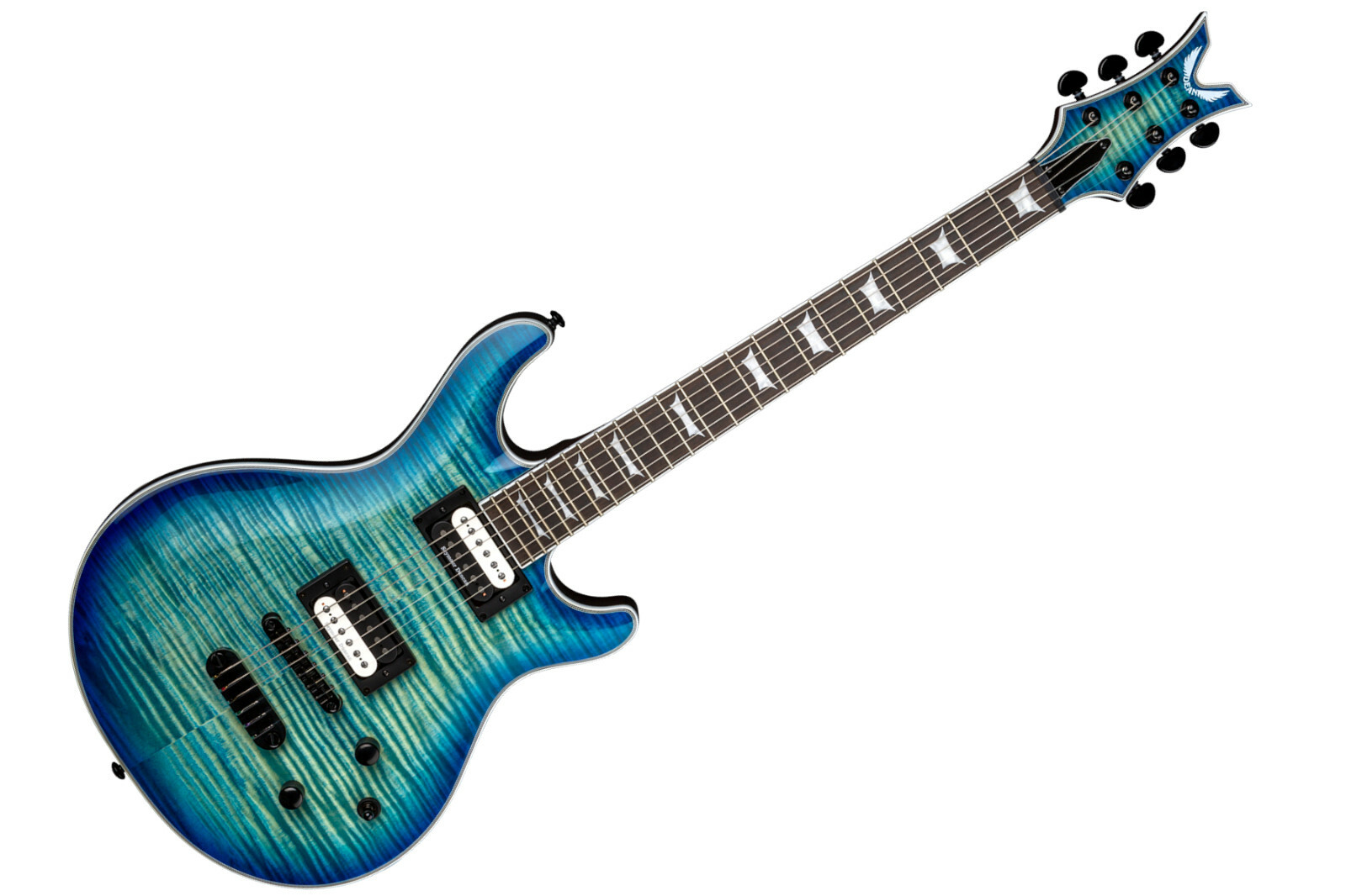 DEAN Icon Select Flame Maple electric guitar Ocean Burst NEW w/CASE ...