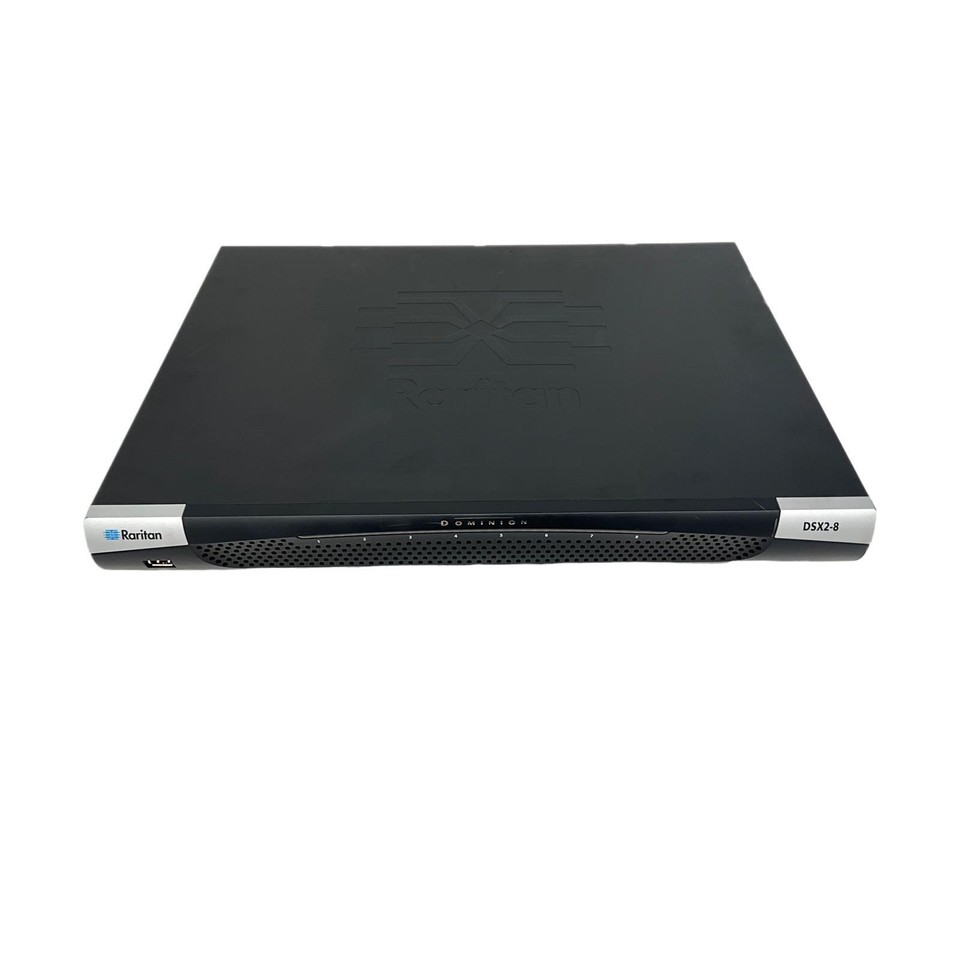 Raritan DSX2-8 Dominion 8 Port Console Terminal Server Dual PSU over IP ...
