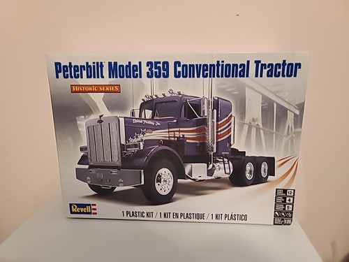 Peterbilt Semi Truck Model 359 Conventional Tractor Kit Revell Historic ...