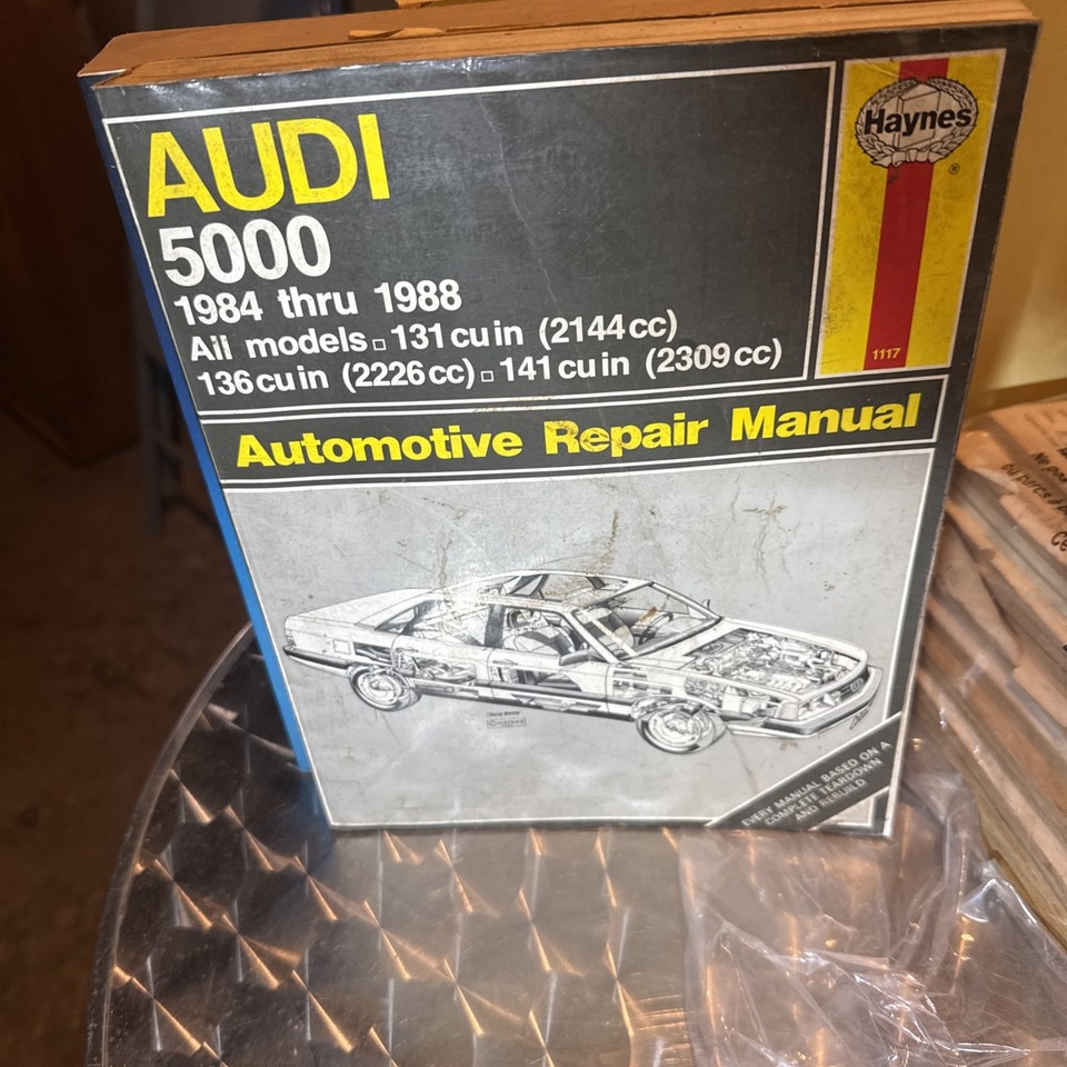 Old Vintage 70’s & 89s Car Repair Manuals Lot Of 6 Audi, Volkswagen ...